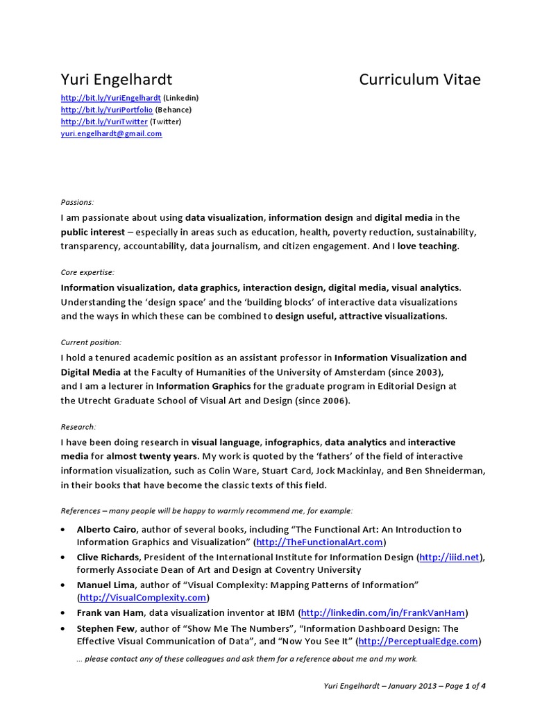 Yuri CV PDF | PDF | Infographics | Graphic Design