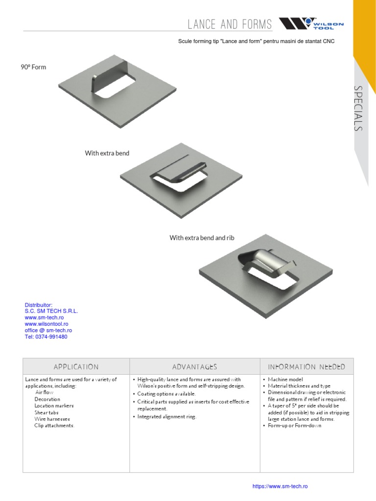 Scula Forming Lance and Form | PDF