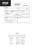 Member Data Change Request Form Form E 4 | PDF | Annulment | Identity ...