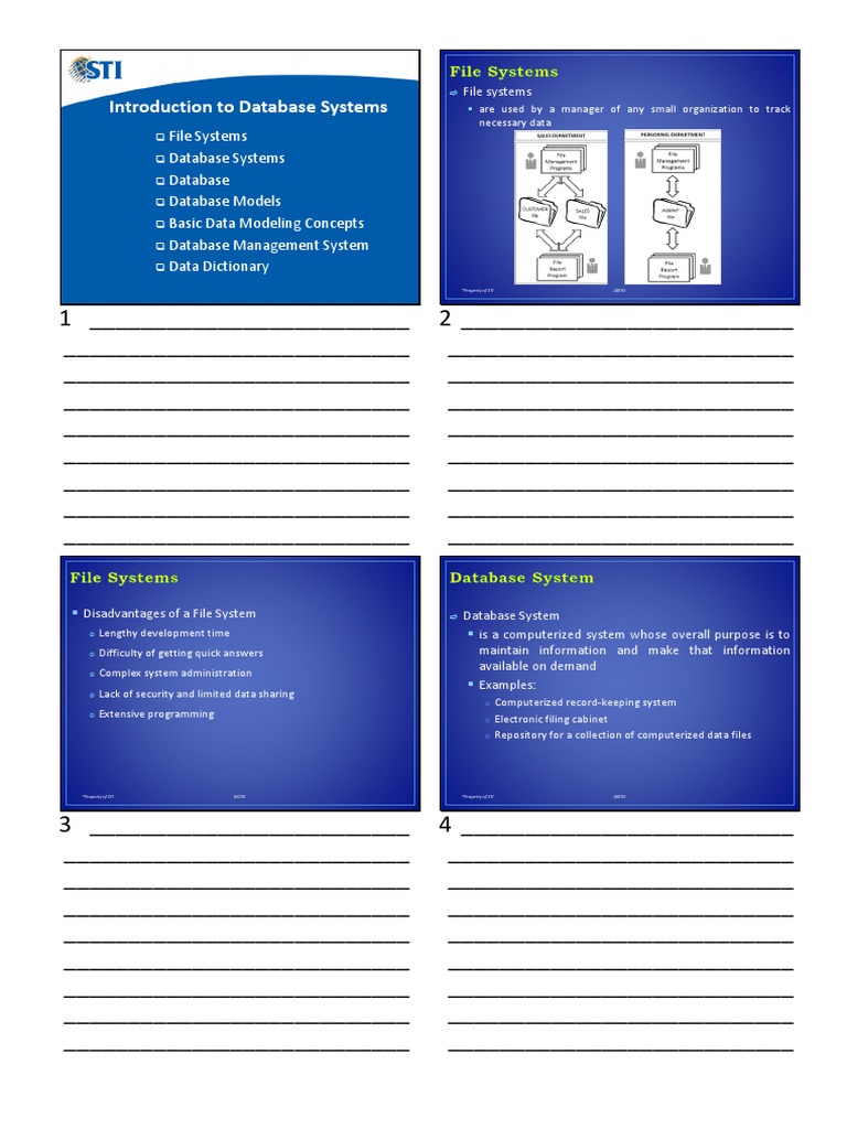 Introduction To Database Systems | PDF | Databases | Conceptual Model