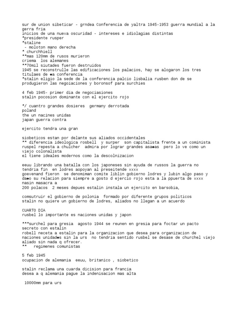 Infografia Guerra Fria - JPG | PDF | Joseph Stalin | Aliados de la ...