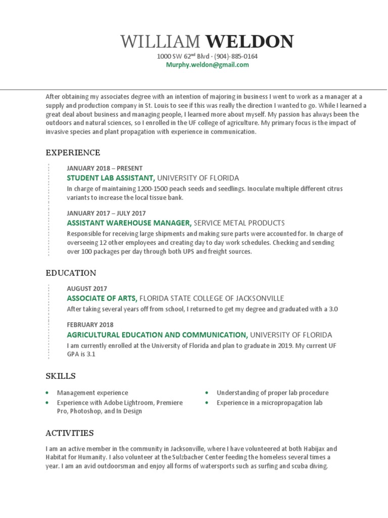 William Weldon: Career and Education Summary | PDF