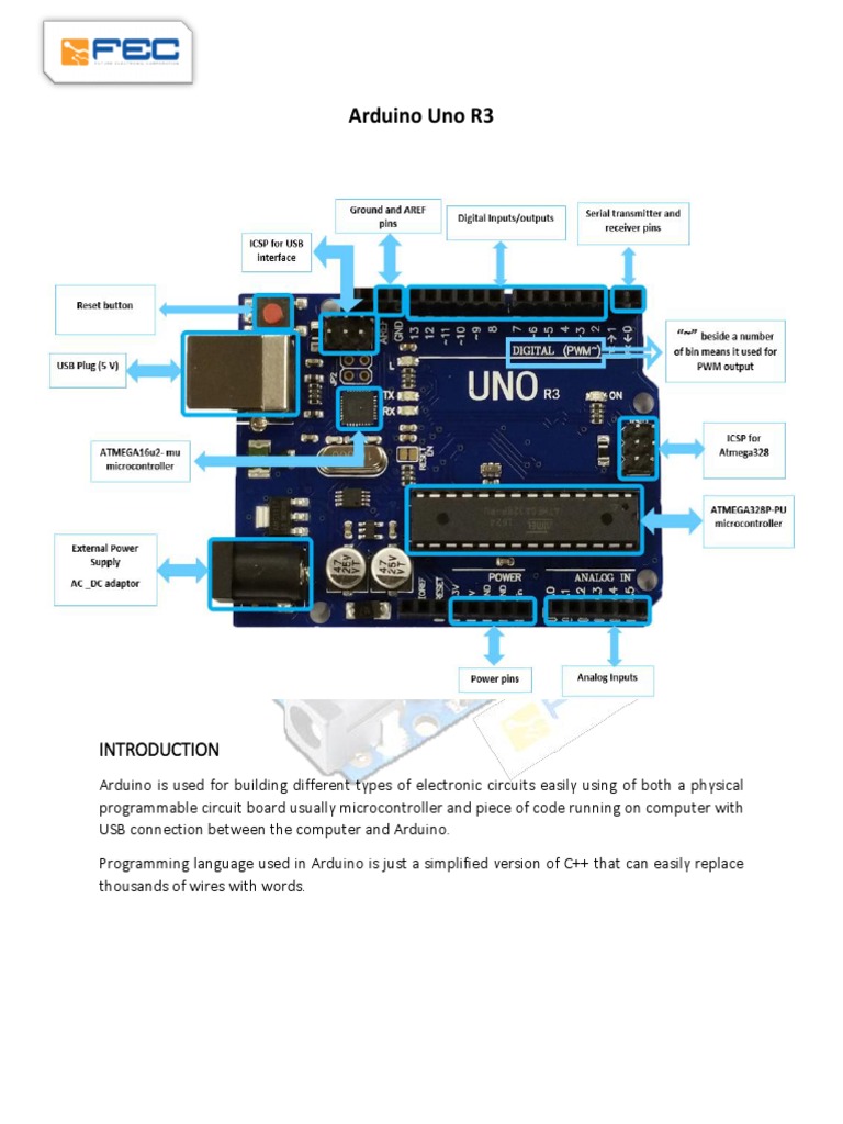 Arduino Uno r3 PDF | PDF | Microcontroller | Flash Memory