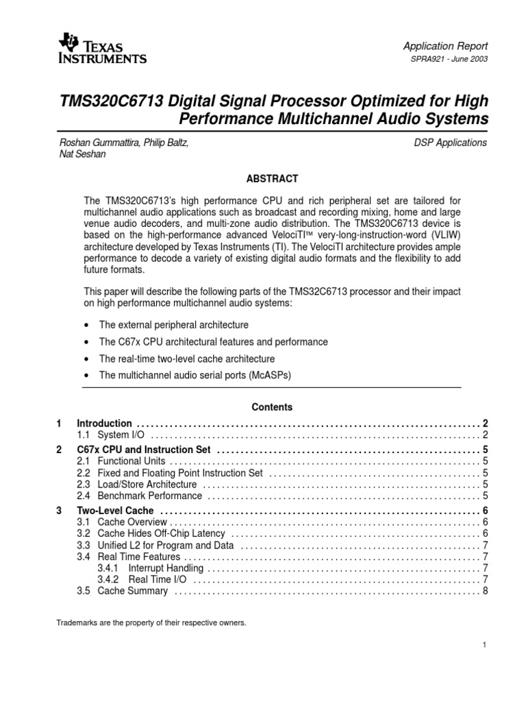 Memory Map of OMAP | PDF | Digital Signal Processor | Central ...