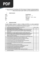 Escala ABC - Autismo | PDF | Espectro do autismo | Conceitos psicológicos