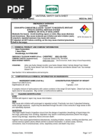 Caltex Diesel Safety Data Sheet 2022 | PDF | Personal Protective ...
