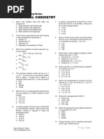 (BEST) Chem 16 LE1 Samplex + Answers PDF | PDF | Covalent Bond | Chemical Bond