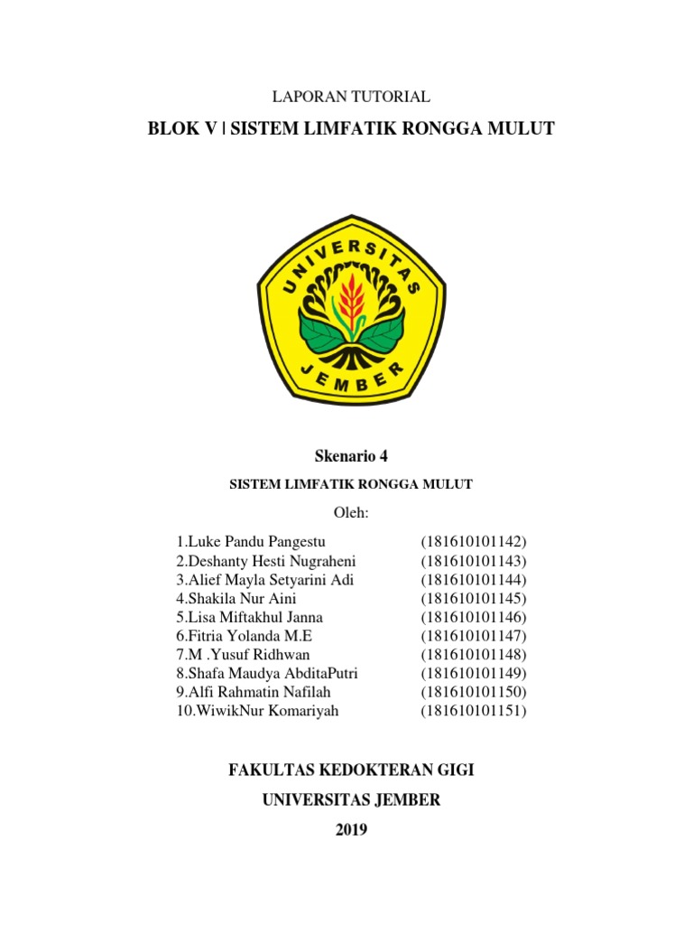 Laporan Tutorial 4 | PDF | Pengembangan Diri | Kesehatan Holistik