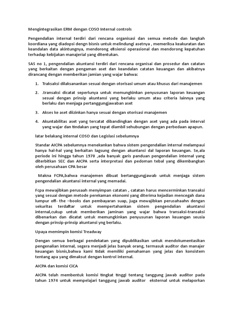 Tugas Chapter 8 Coso | PDF