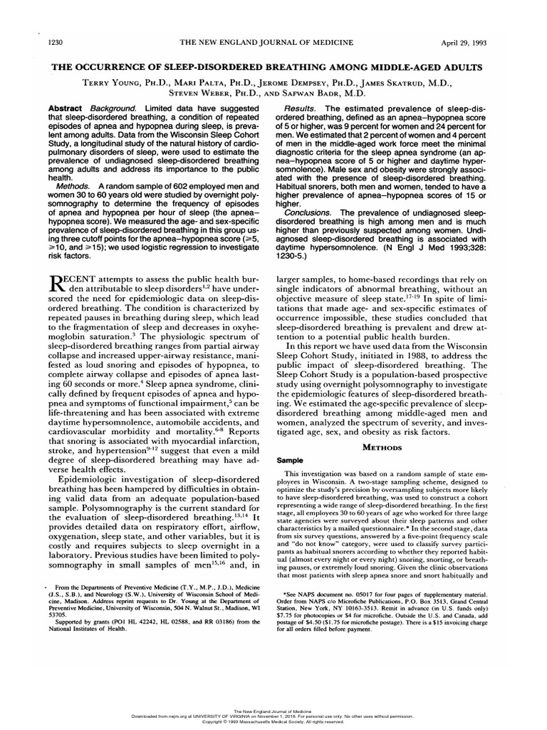 The New England Journal of Medicine | PDF