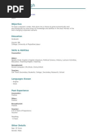 Self-Declaration Form Template | PDF