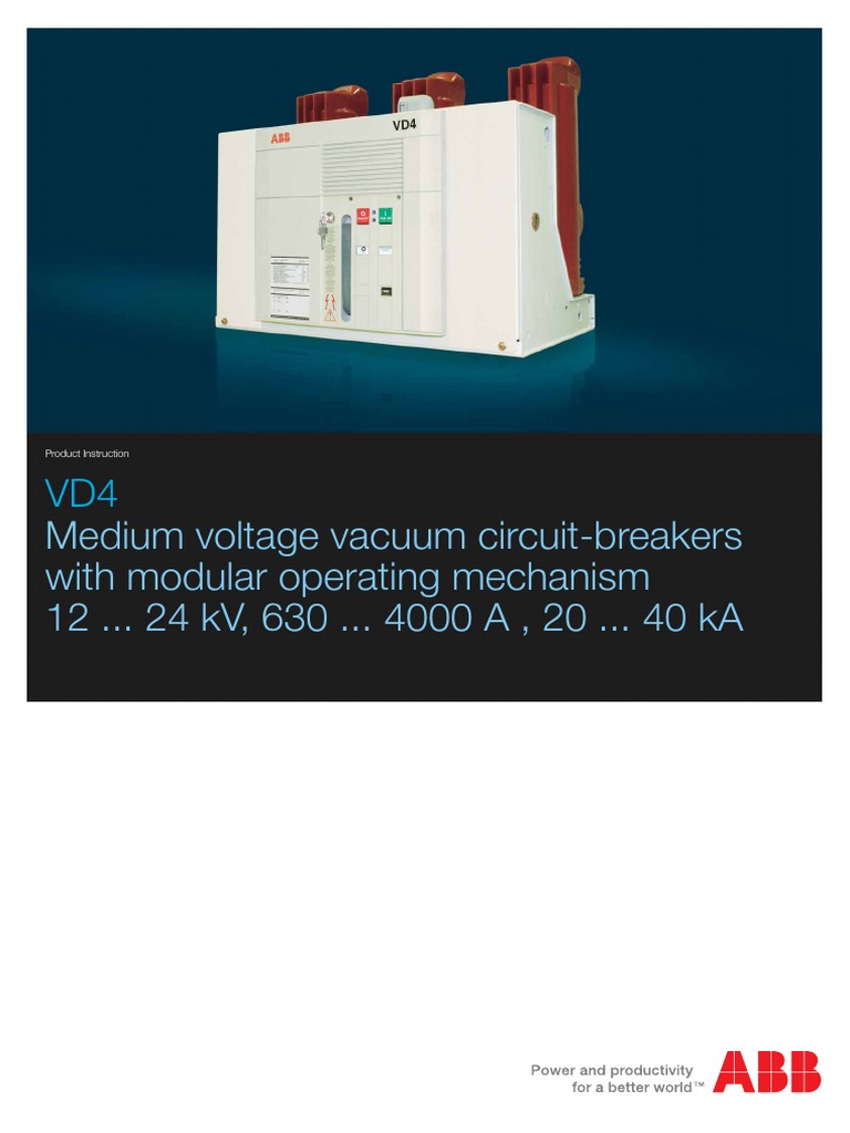 ABB VD4 English Version | PDF