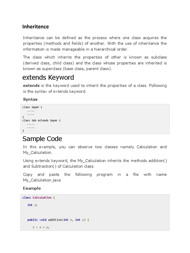 Oop Week22 Pdf Inheritance Object Oriented Programming Class Computer Programming