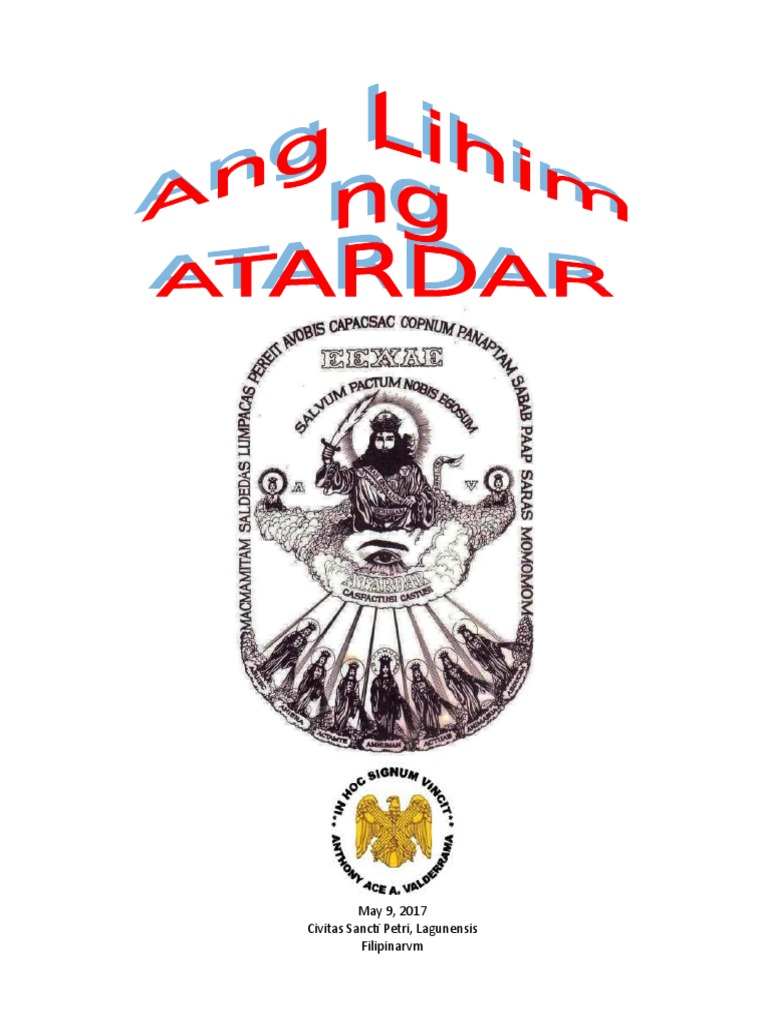Ang Lihim NG Atardar Sabaoth | PDF