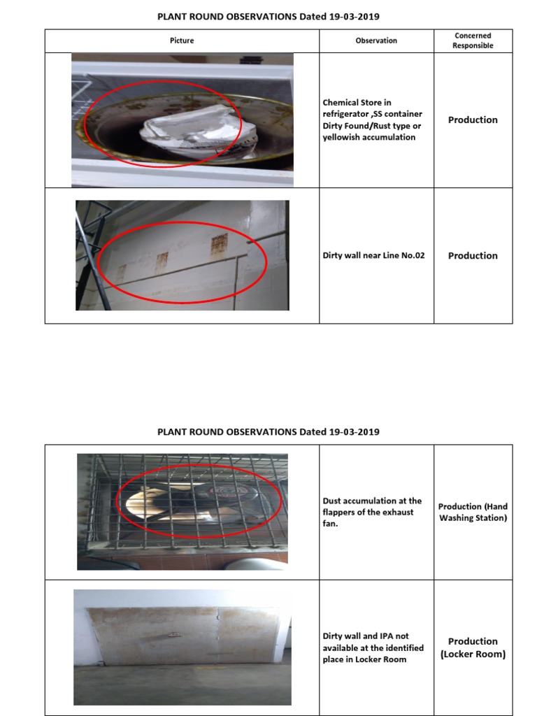 10.plant Round Observations | PDF | Home | Building Engineering