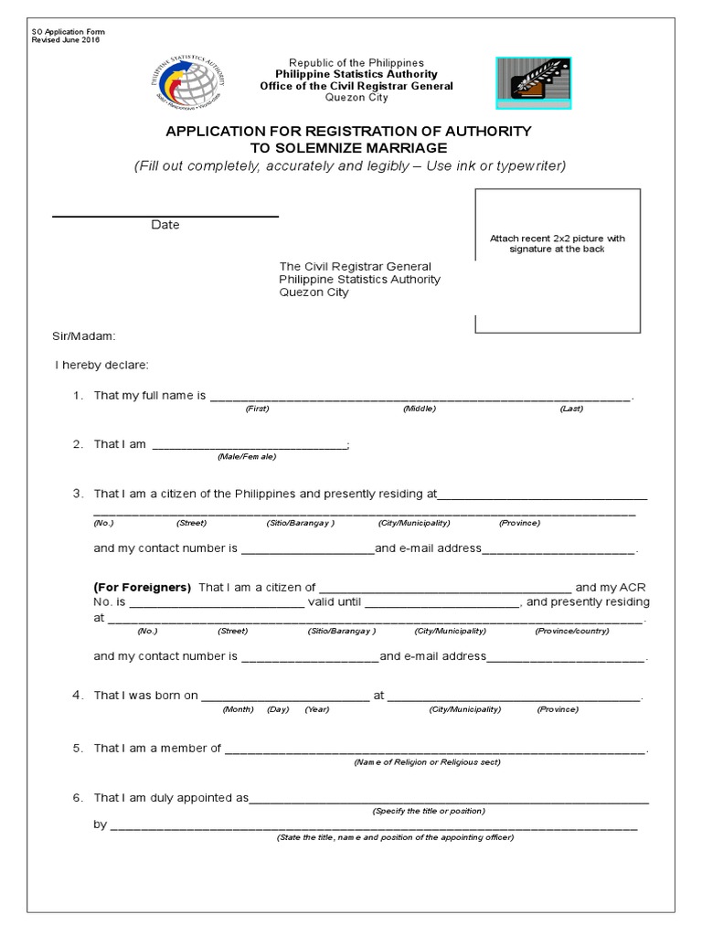 Ocrg So Form 1 | PDF | Government And Personhood | Government