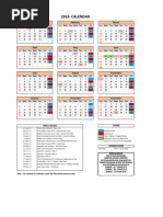 Mud Up Calendar - 2017 | PDF