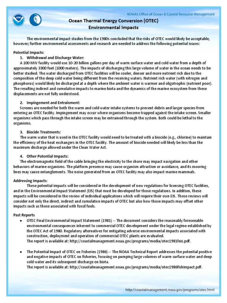 Environmental Fact Sheet | PDF | Water | Environment