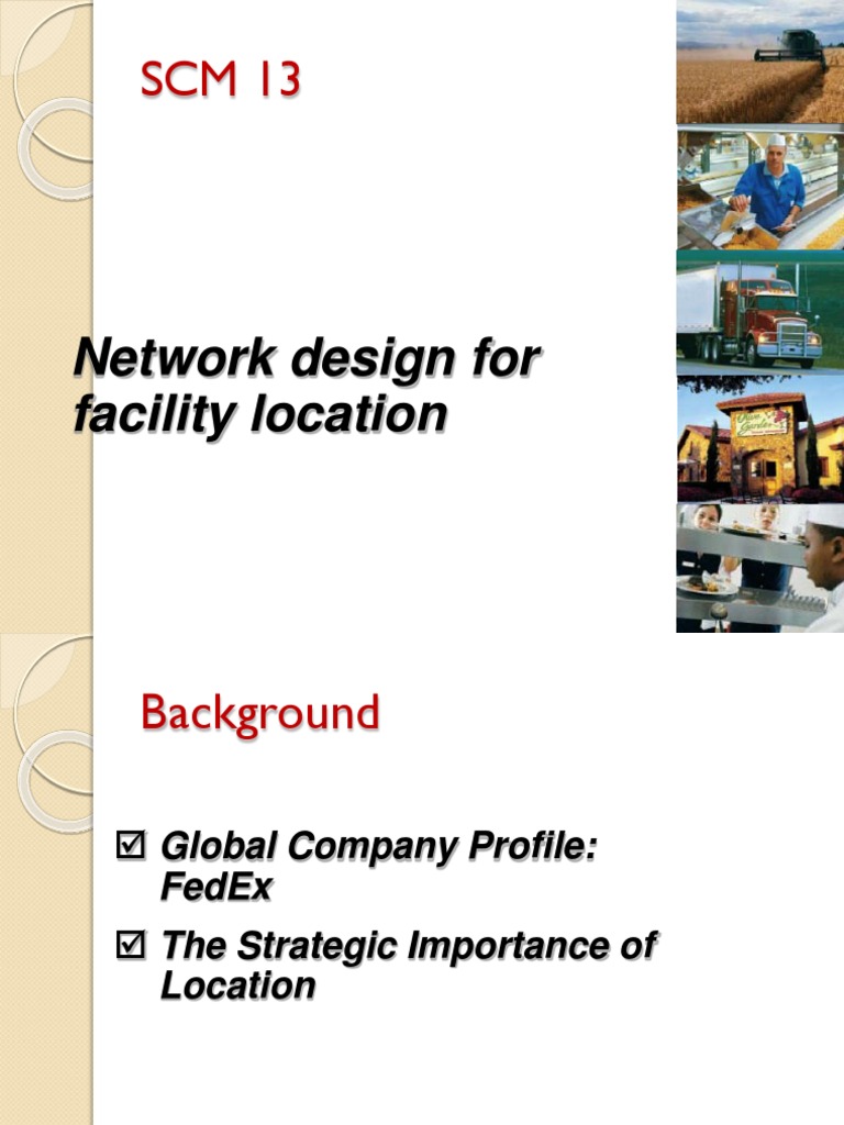 Network Design For Facility Location | PDF | Geographic Information ...
