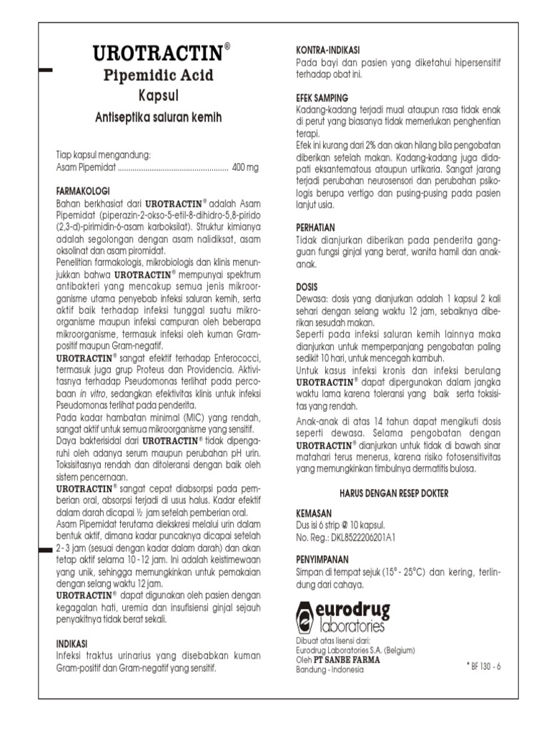 Insert UROTRACTIN PDF | PDF
