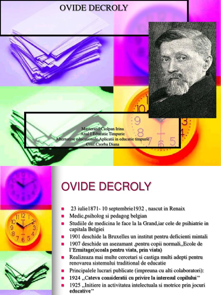 Ovide Decroly | PDF