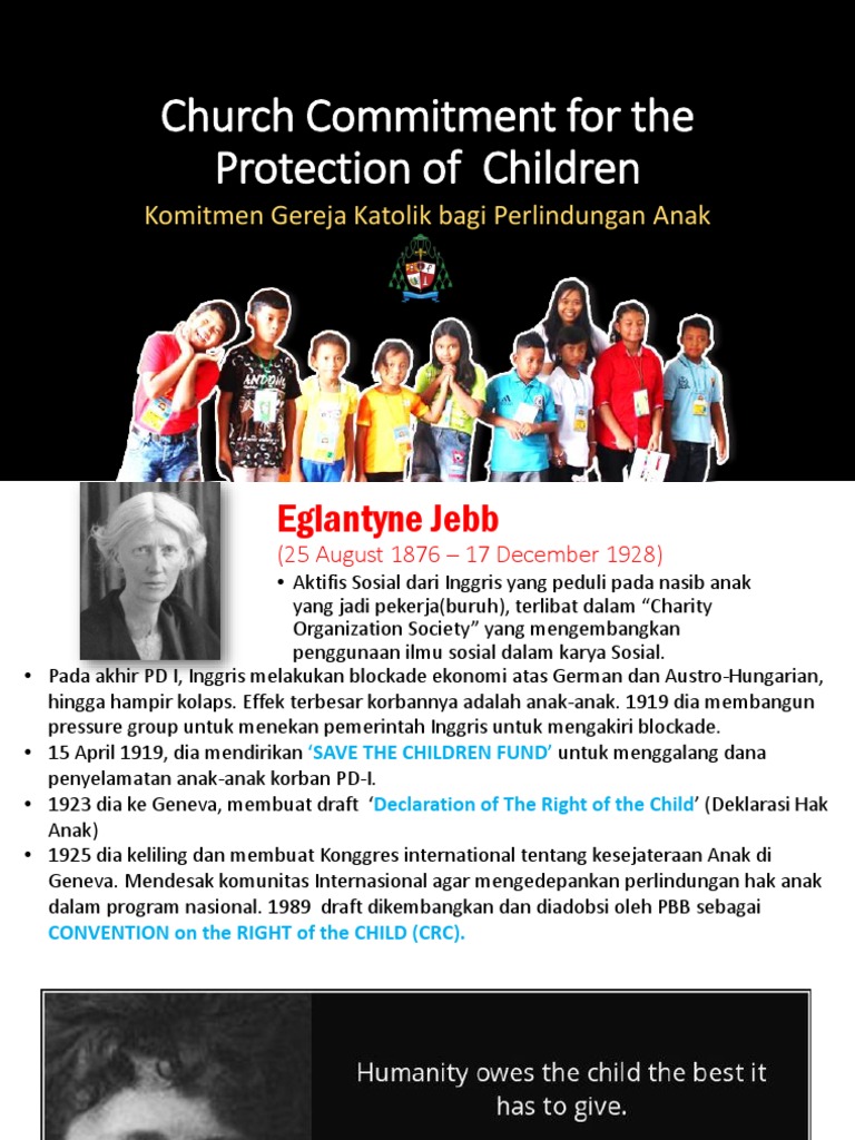 Church Commitment For The Protection of CHILD | PDF