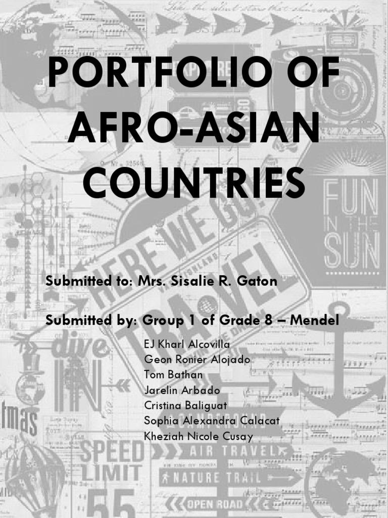 Portfolio of Afro-Asian Countries | PDF | Korean Cuisine | South Korea