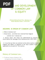 Origin and Development of Equity in England | PDF | Court Of Chancery ...