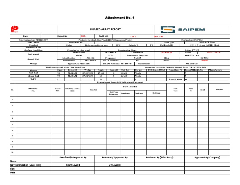 1 Paut Report | PDF | Applied And Interdisciplinary Physics | Nature