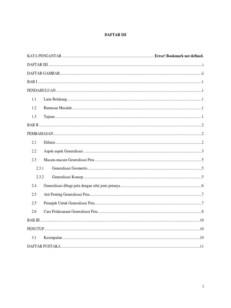 Generalisasi | PDF
