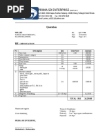 Bill of Quantities Template | PDF | Ceiling | Security Alarm