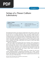 Tissue Culture Laboratory Layout Guide | PDF
