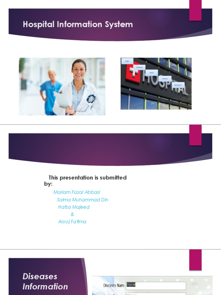 Hospital Information System Presentation | PDF