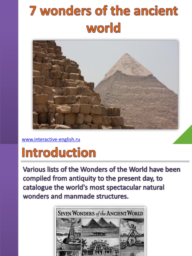 Seven Wonders | PDF