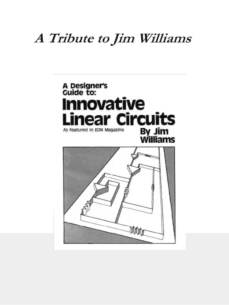A Designer's Guide To Innovative Linear Circuits PDF | PDF | Amplifier ...