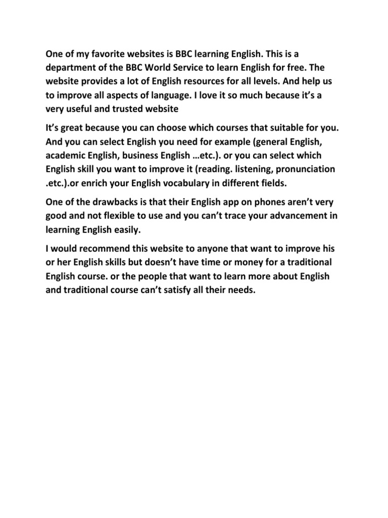 BBC Learning English | PDF