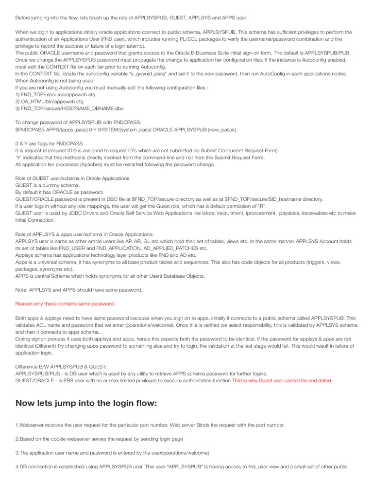 Ebs Login Pdf Oracle Database Web Application