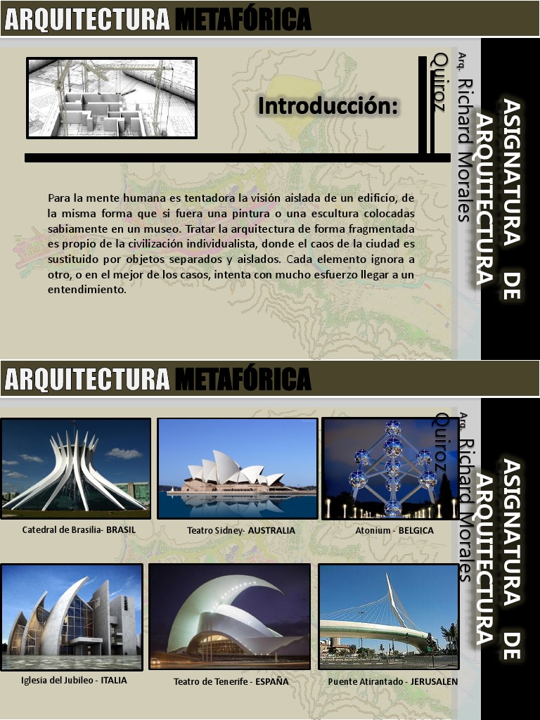 Arquitectura Metaforica | PDF