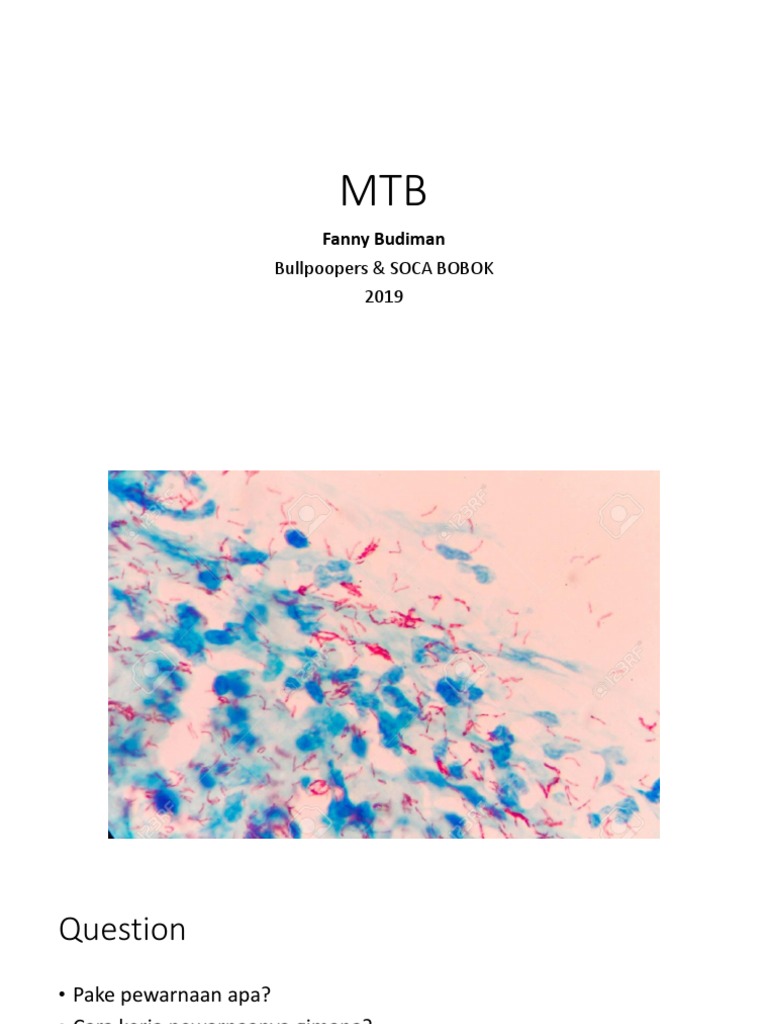 TB (Tuberkulosis) | PDF | Tuberculosis | Microbiology