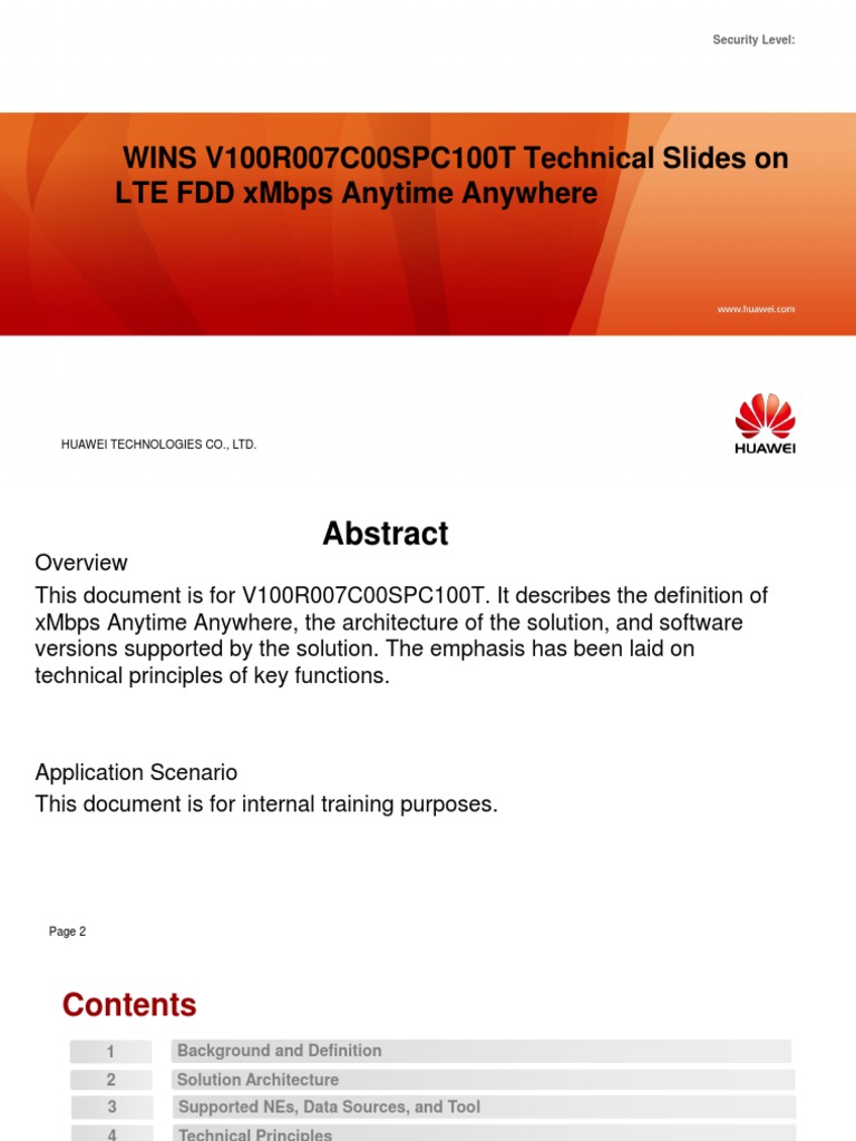 LTE RF Planning | PDF | Lte (Telecommunication) | Program Optimization