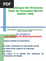 Chapitre Iv Classification Des Structures de Chaussees | PDF | Transport | Transport routier