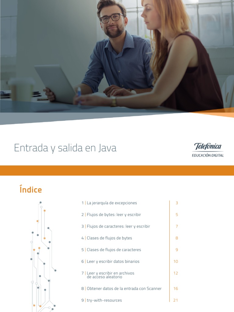 Entrada y Salida en Java | Descargar gratis PDF | Puntero (Programación de computadora ...