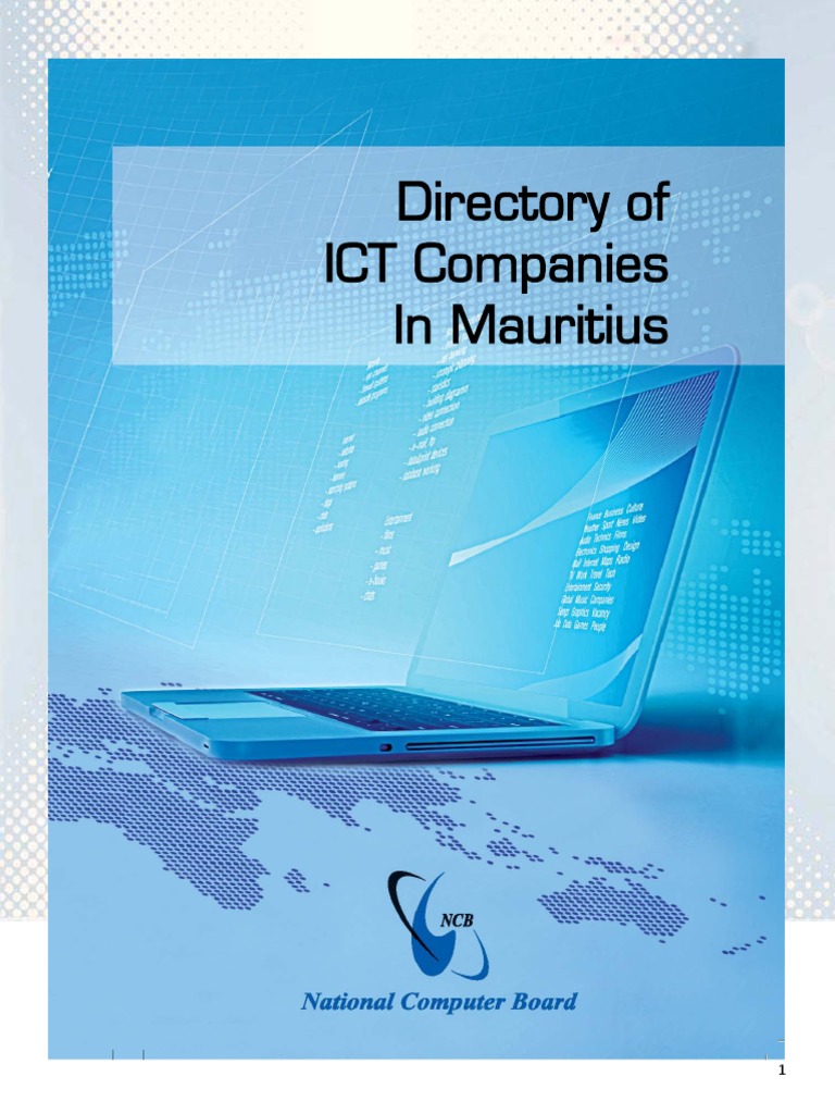 NCB - ICT Directory of Mauritius PDF | PDF | E Government | Information ...