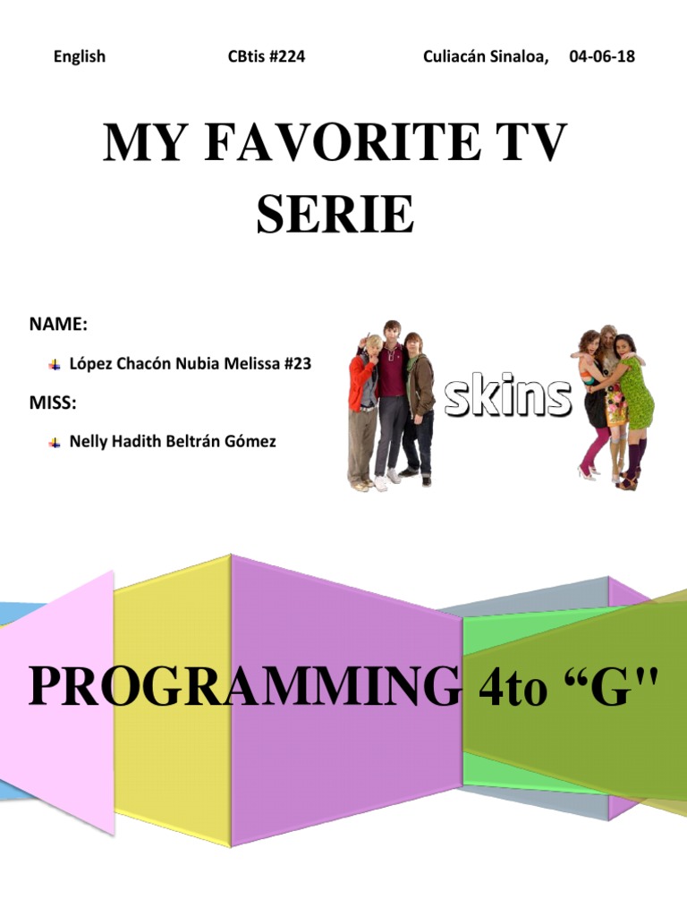My Favorite TV Series: Skins Review | PDF