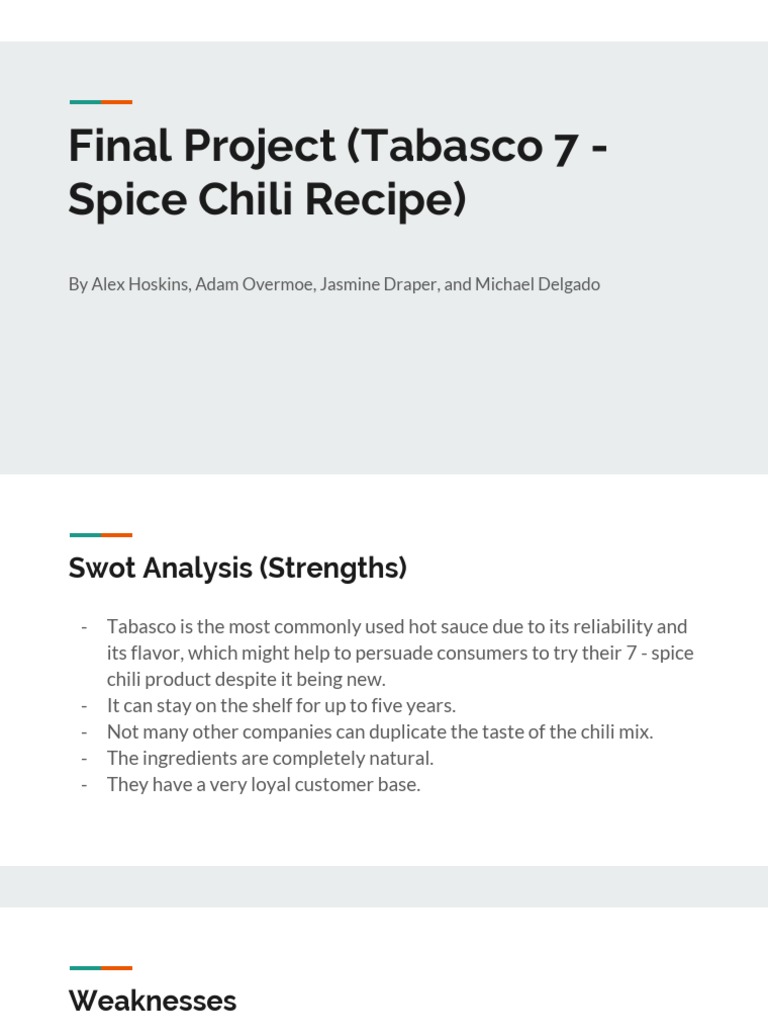 Final Marketing Project | PDF