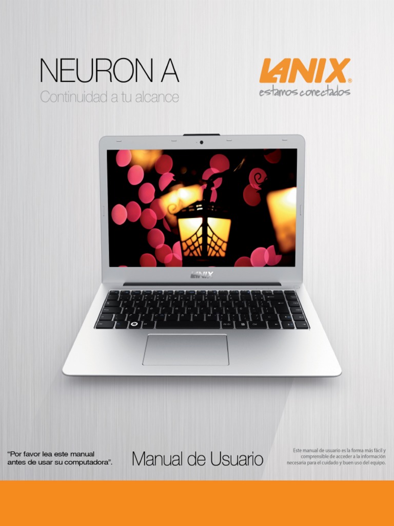 Manual Usuario Lanix Neuron A X16P | PDF | Point and Click | Red de ...