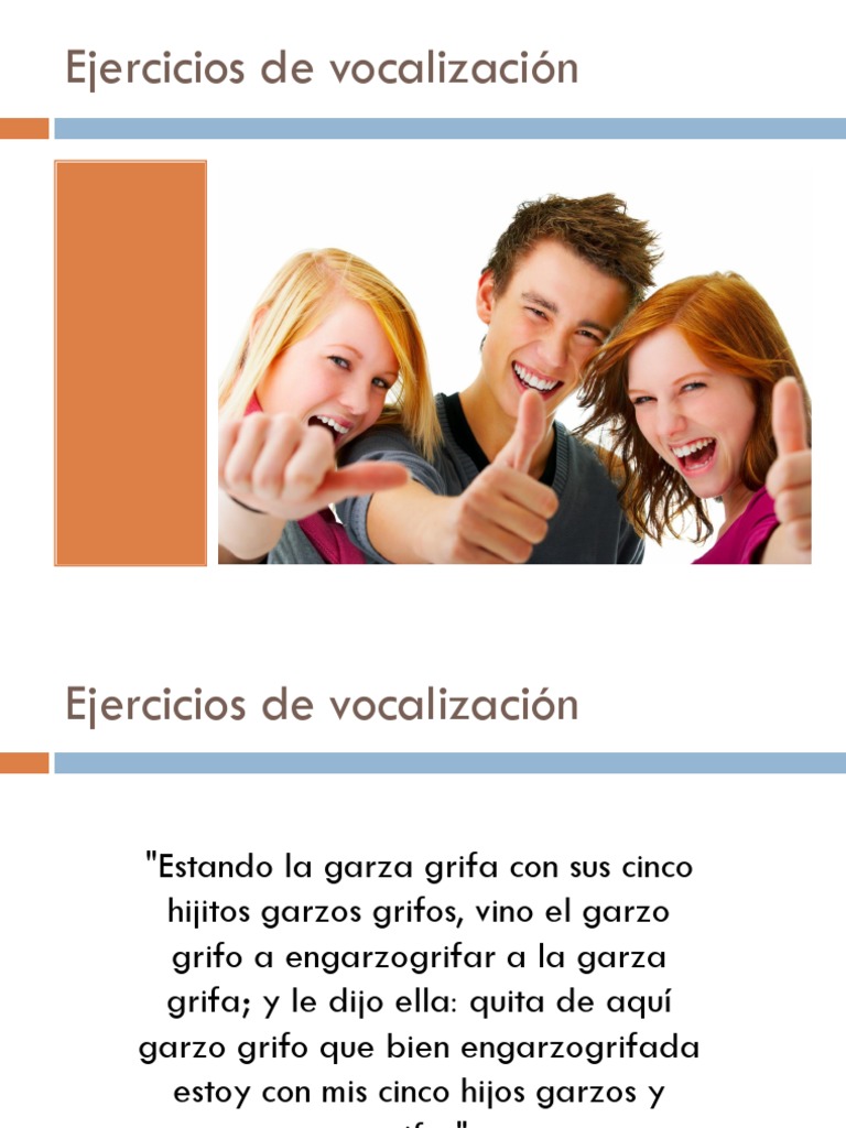 Ejercicios de Dicción | PDF | Ocio