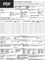 Formato para Censo | PDF | Ciencias de la Salud | Bienestar