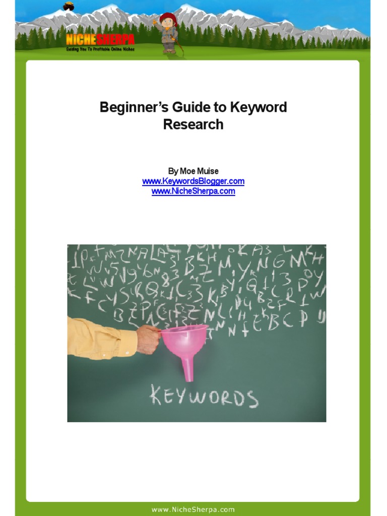 Beginner's Guide To Keyword Research: by Moe Muise | PDF | Ad Words ...