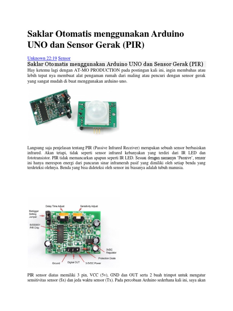 Saklar Otomatis | PDF